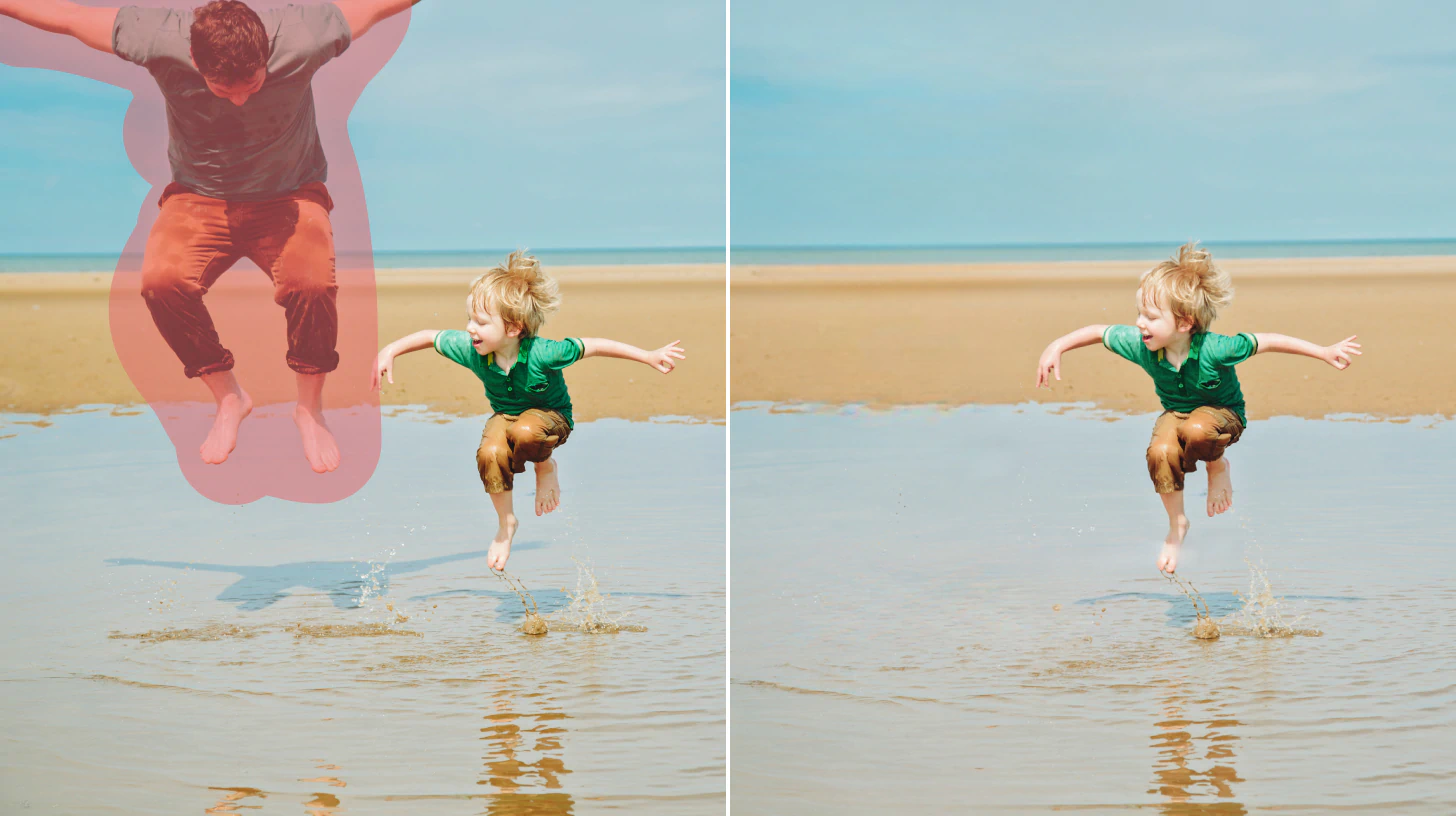 How to remove people from photos with Photoleap’s AI | Photoleap