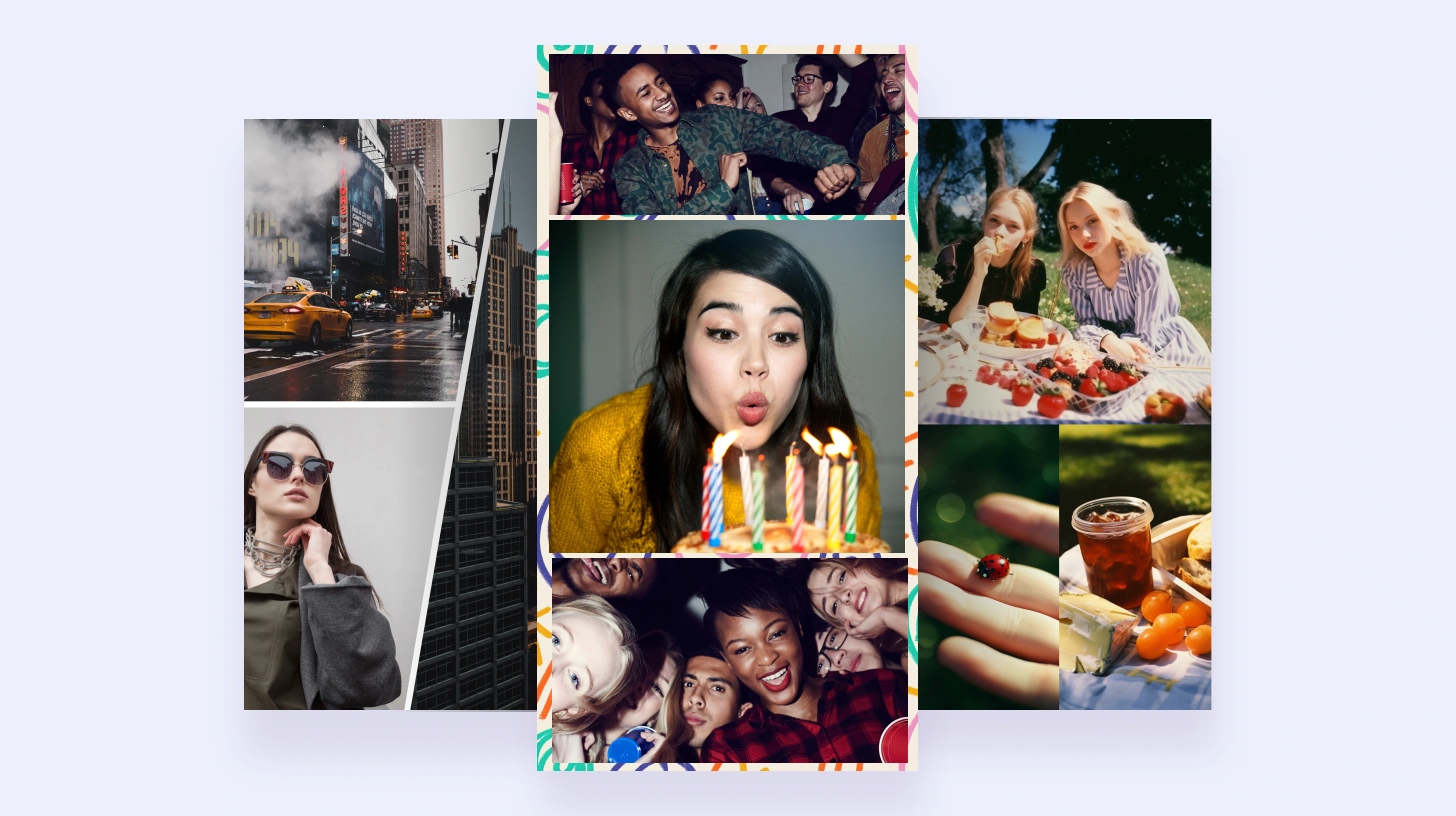 How to make a collage on Instagram story | Photoleap