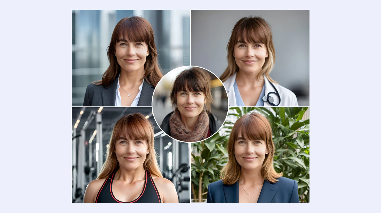 Create stunning AI professional headshots | Photoleap