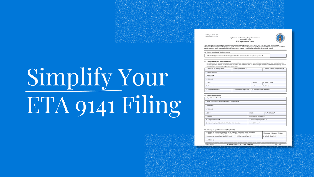 Simplify And Expedite Your ETA 9141 Filing: Save Time And Effort With ...