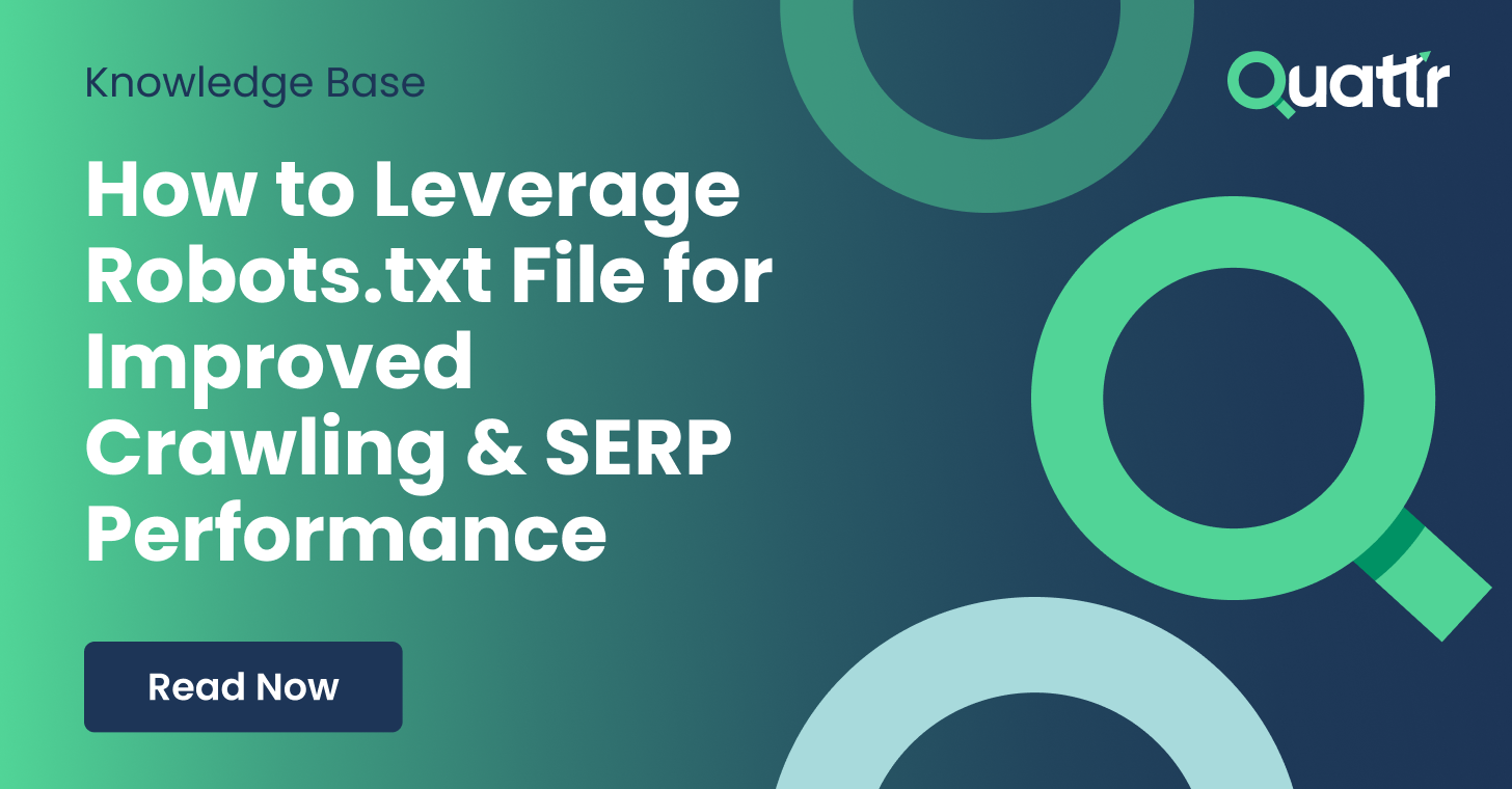 How to Leverage Robots.txt File for Improved Crawling