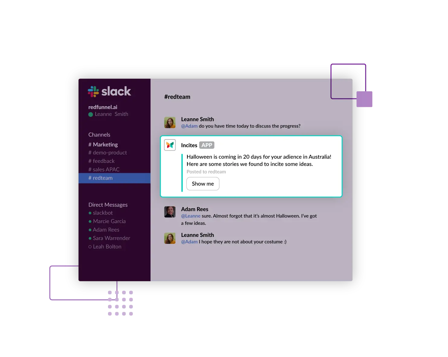 Slack integration