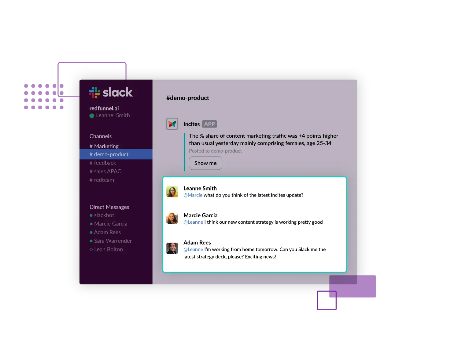 Slack integration