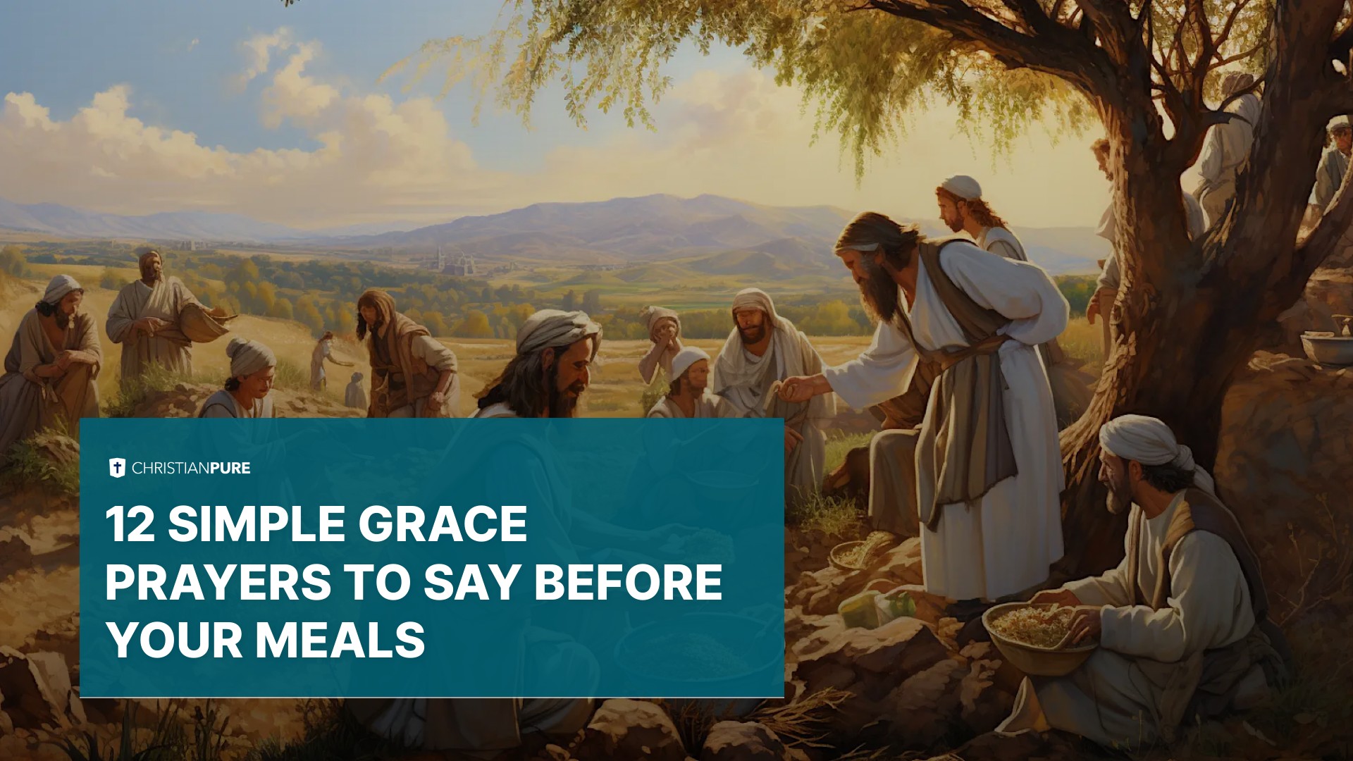 12 oraciones sencillas para rezar antes de comer | Christian Pure