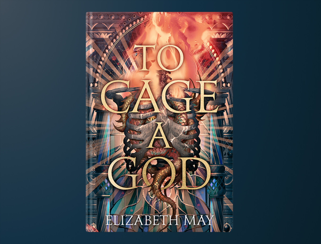 Revealing the stunning UK cover of To Cage a God