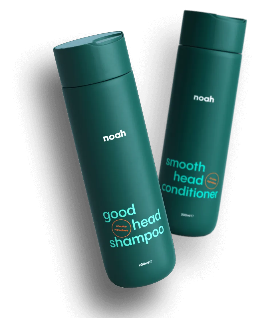 Good Head Shampoo & Smooth Head Conditioner | noah™