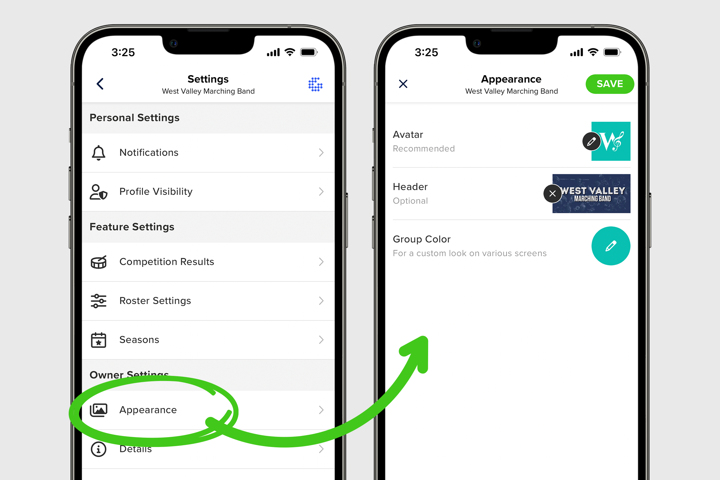 How Do I Add A Group Header, Avatar, and Group Color?
