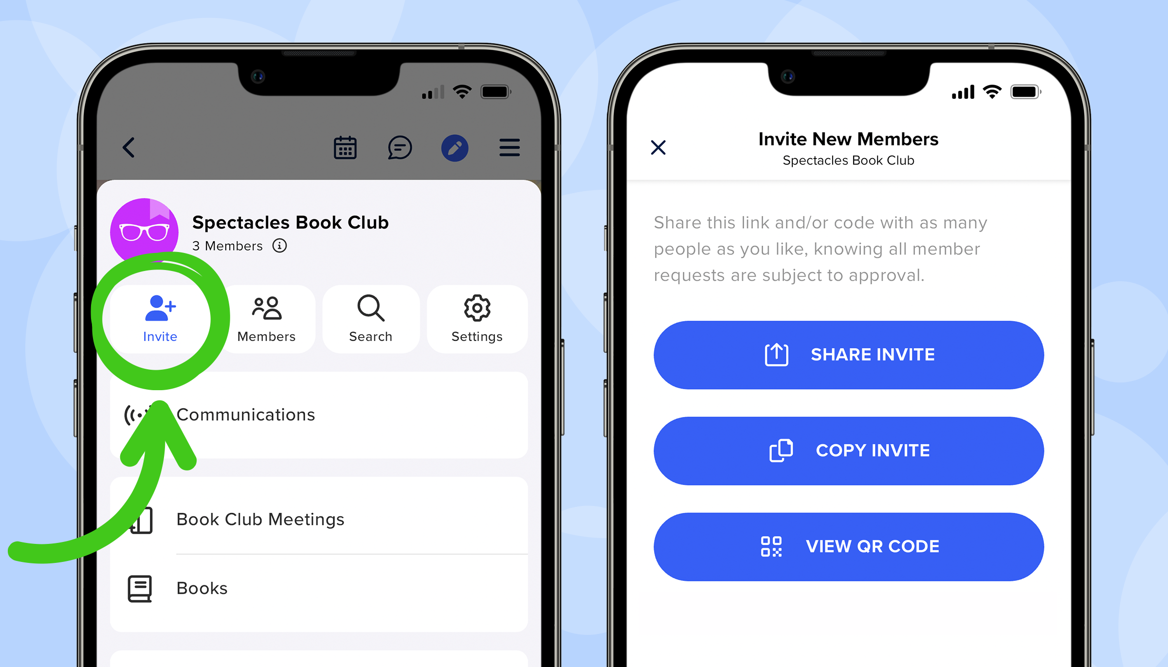 Sending Invites to Grow Your Group’s Membership