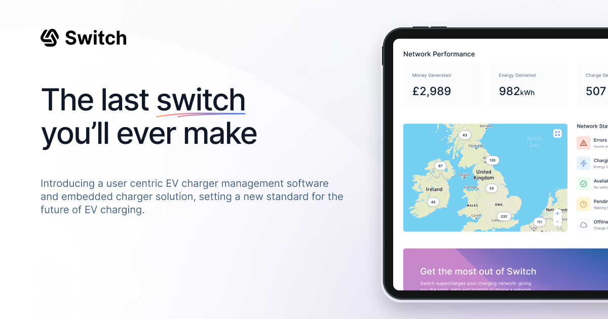 Where smarter EV charging begins | Switch EV