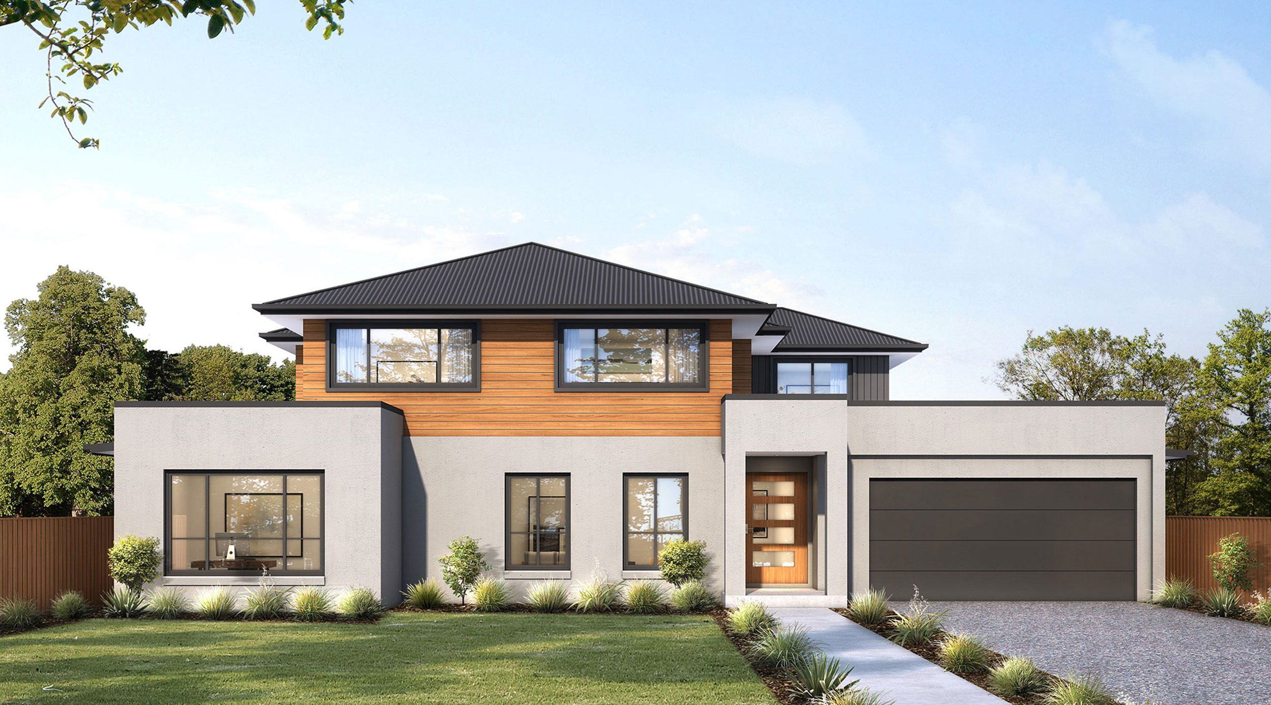Double Storey Home Designs Central Coast | Valletta Homes