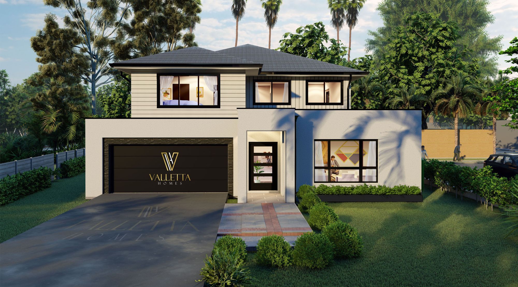 Double Storey Home Designs Central Coast | Valletta Homes