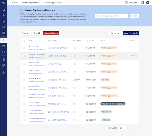 Employee Training & Development Software Platform in Singapore