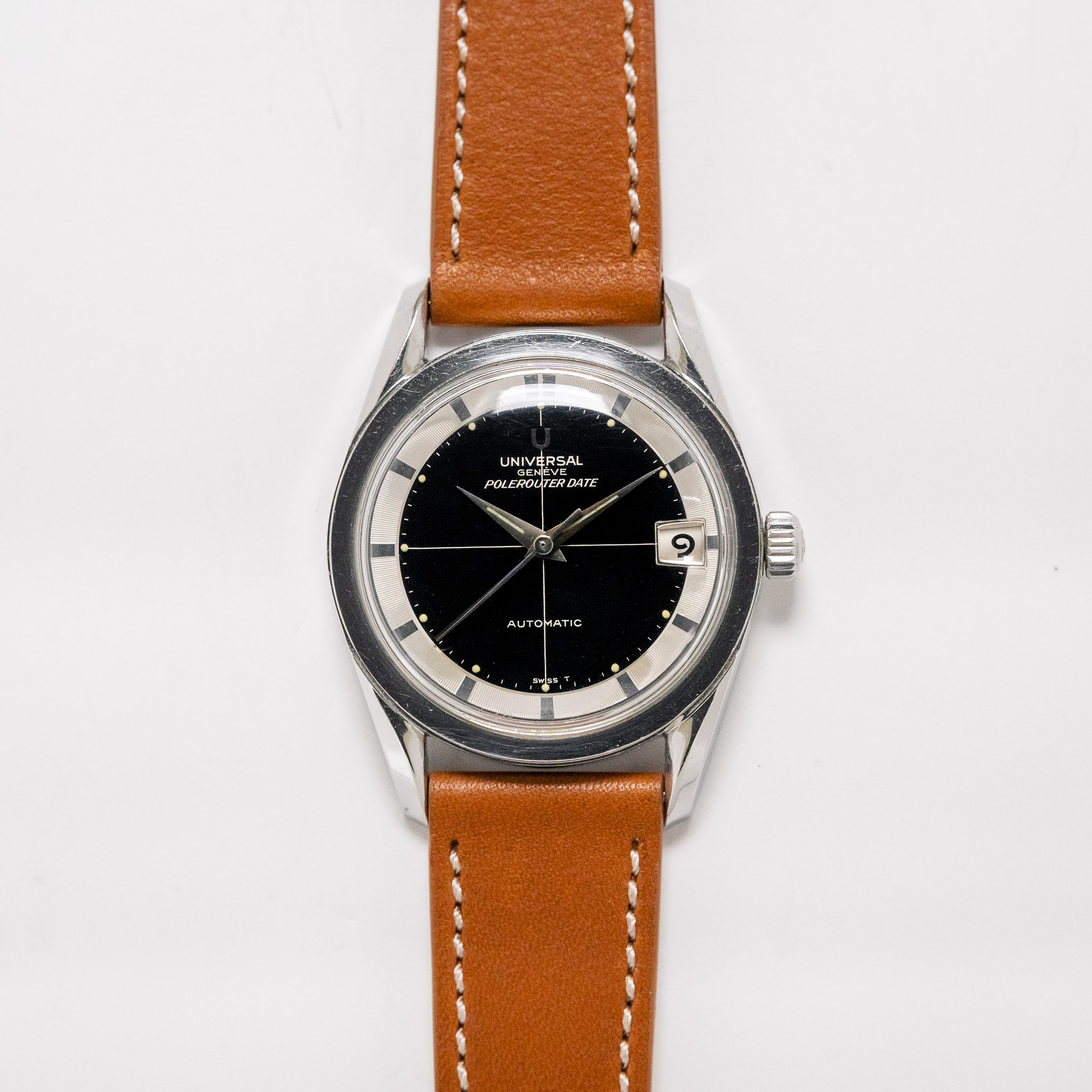 1960s Universal Genève Polerouter Date ref. 204612 | Ticking Time Homme