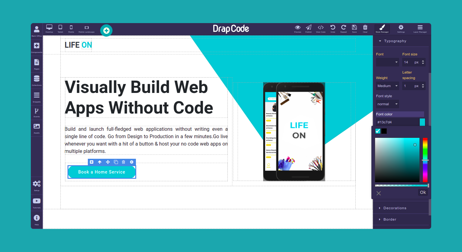 DrapCode Review 2023 - NoCode.Tech