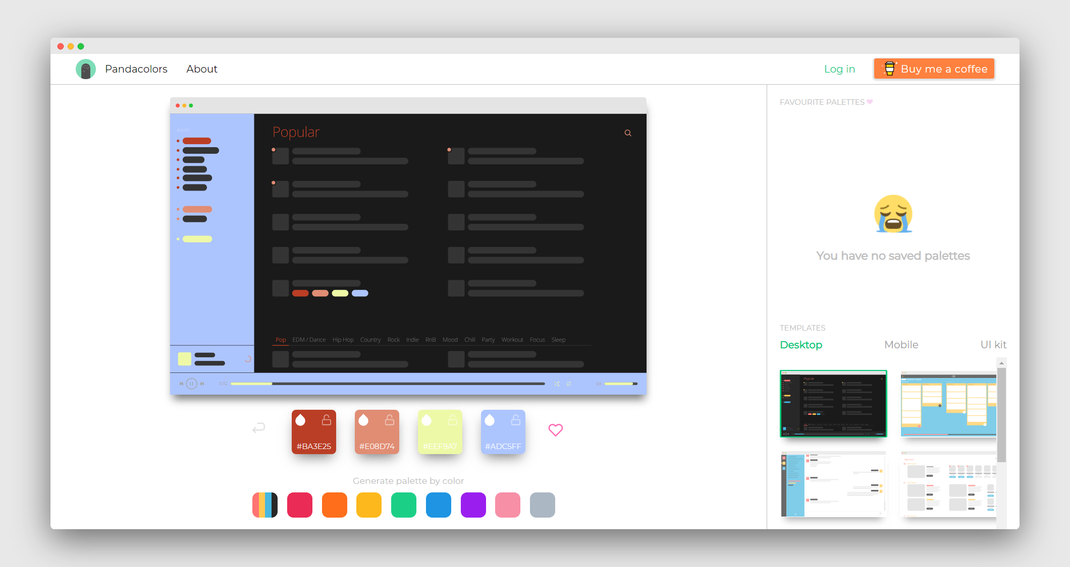 Panda Colors Review 2023 - NoCode.Tech
