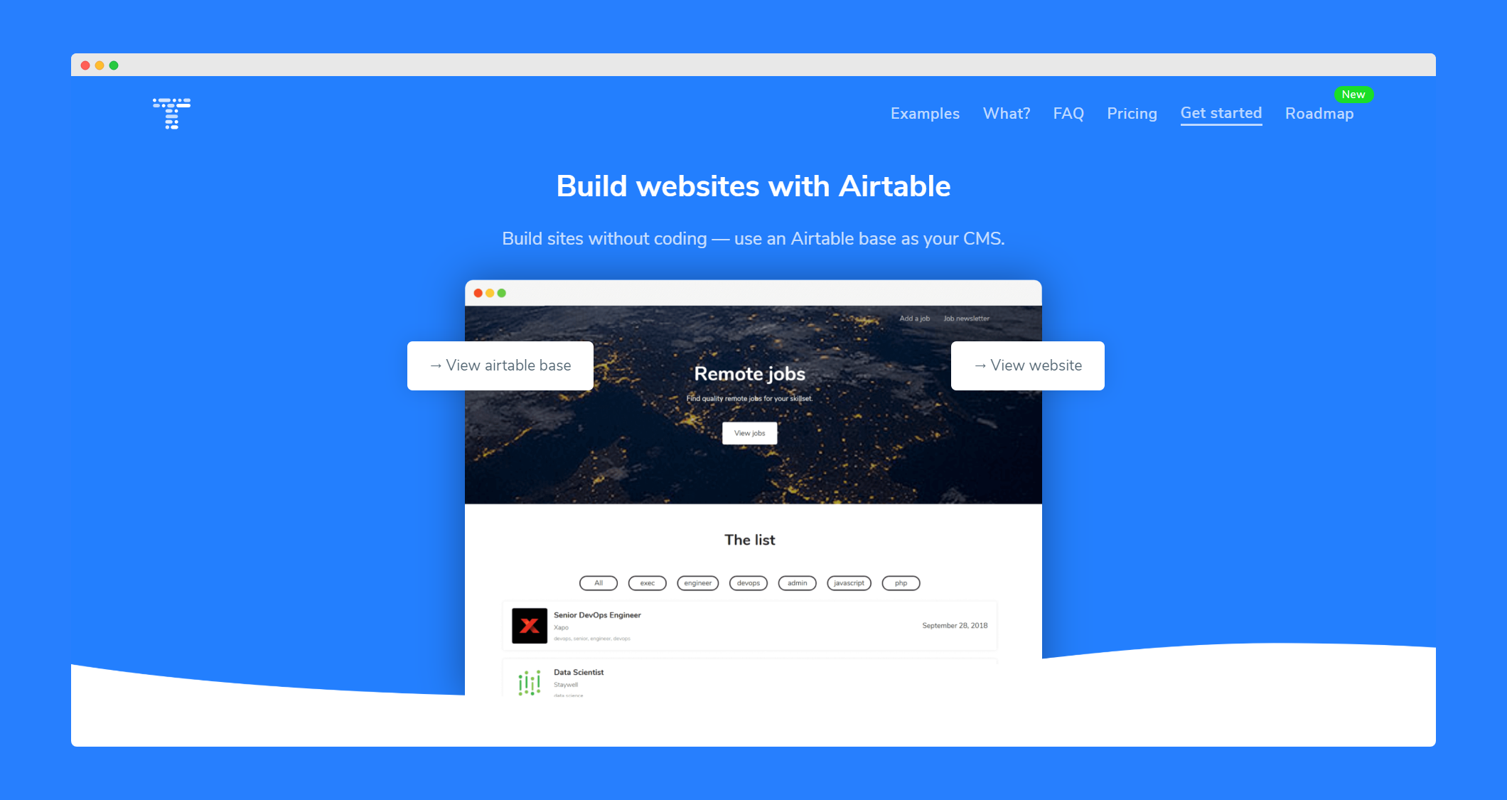Table2Site Review 2023 - NoCode.Tech