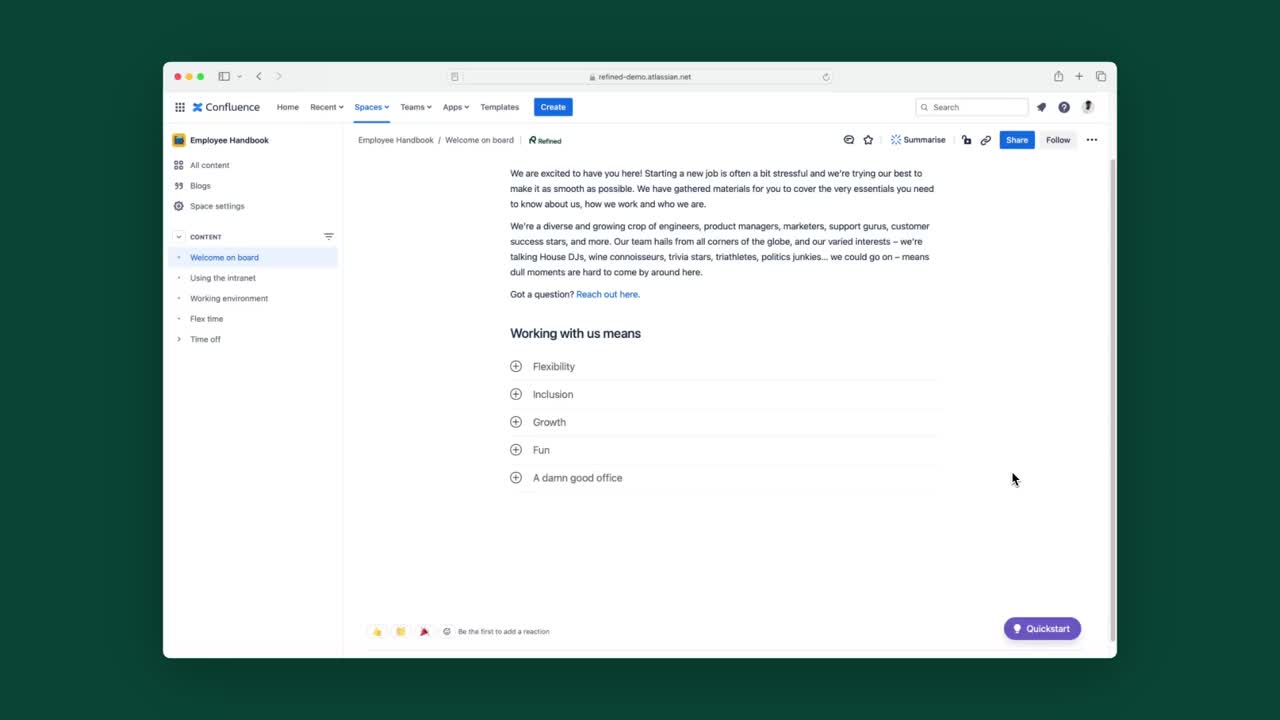 Refined | No.1 Site-builder for Confluence, Jira & JSM