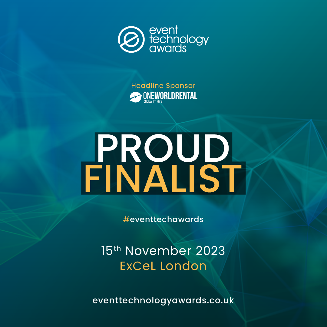 Event Technology Awards 2023: We're Finalists!
