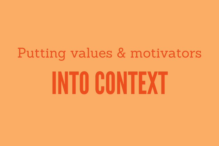 Your values & motivators in context | Voco Guides