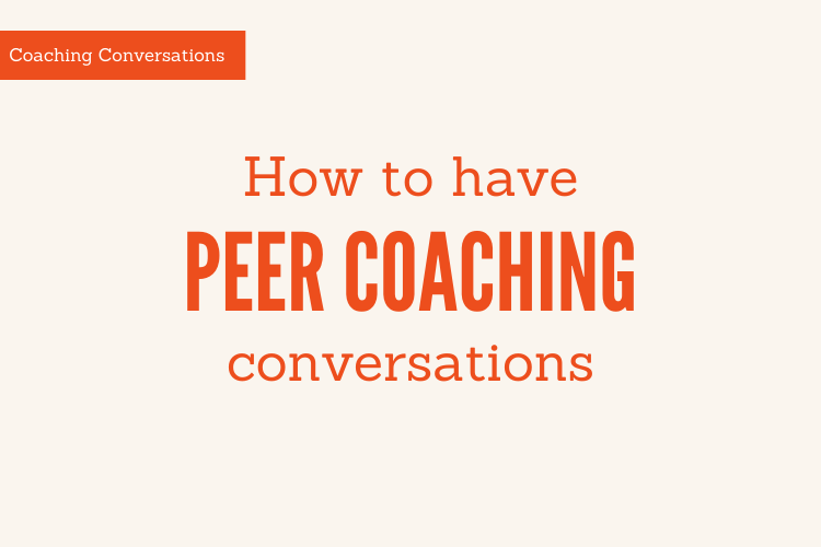 Peer Coaching Conversations | Voco Guides
