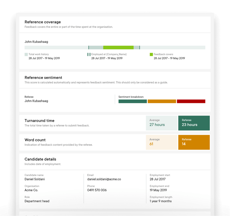 Reference Checking Software for Better Hiring | Xref