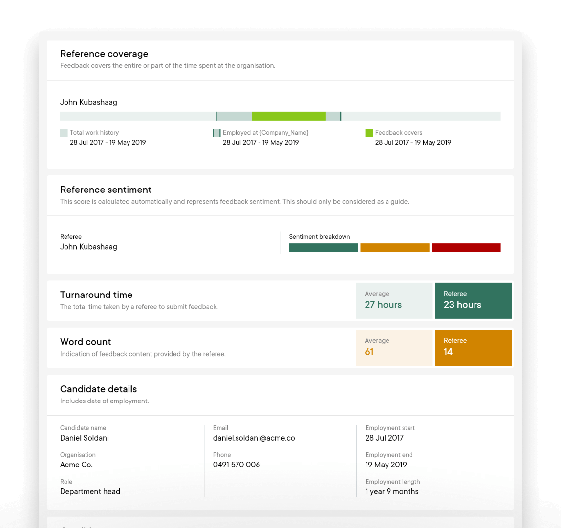 Reference Checking Software for Better Hiring | Xref