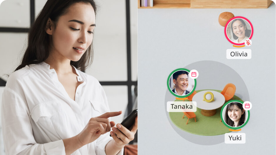 従業員数100名以上の企業または団体向け料金プラン｜仮想オフィス(バーチャルオフィスツール)のovice