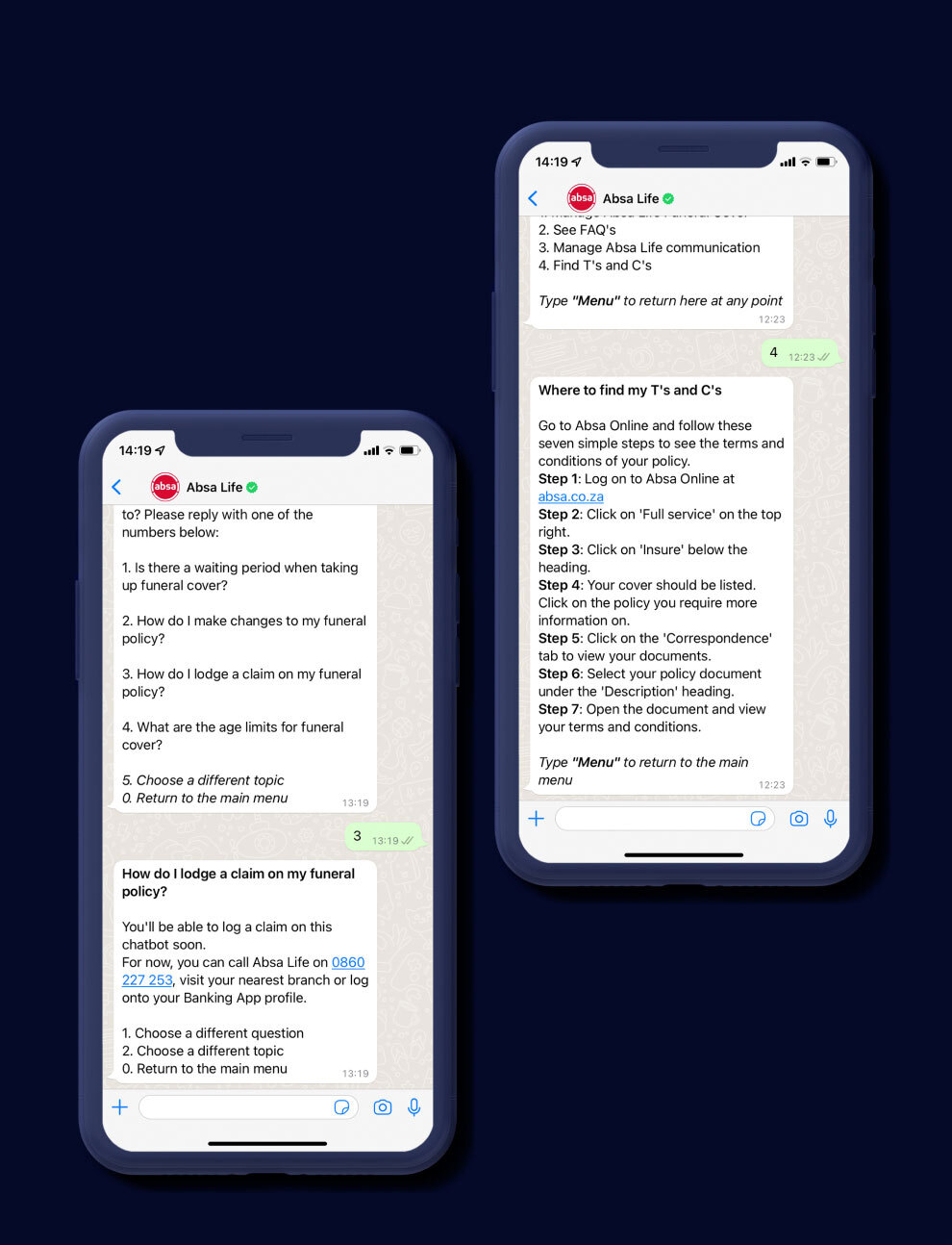 Absa Life Intelligent Assistant