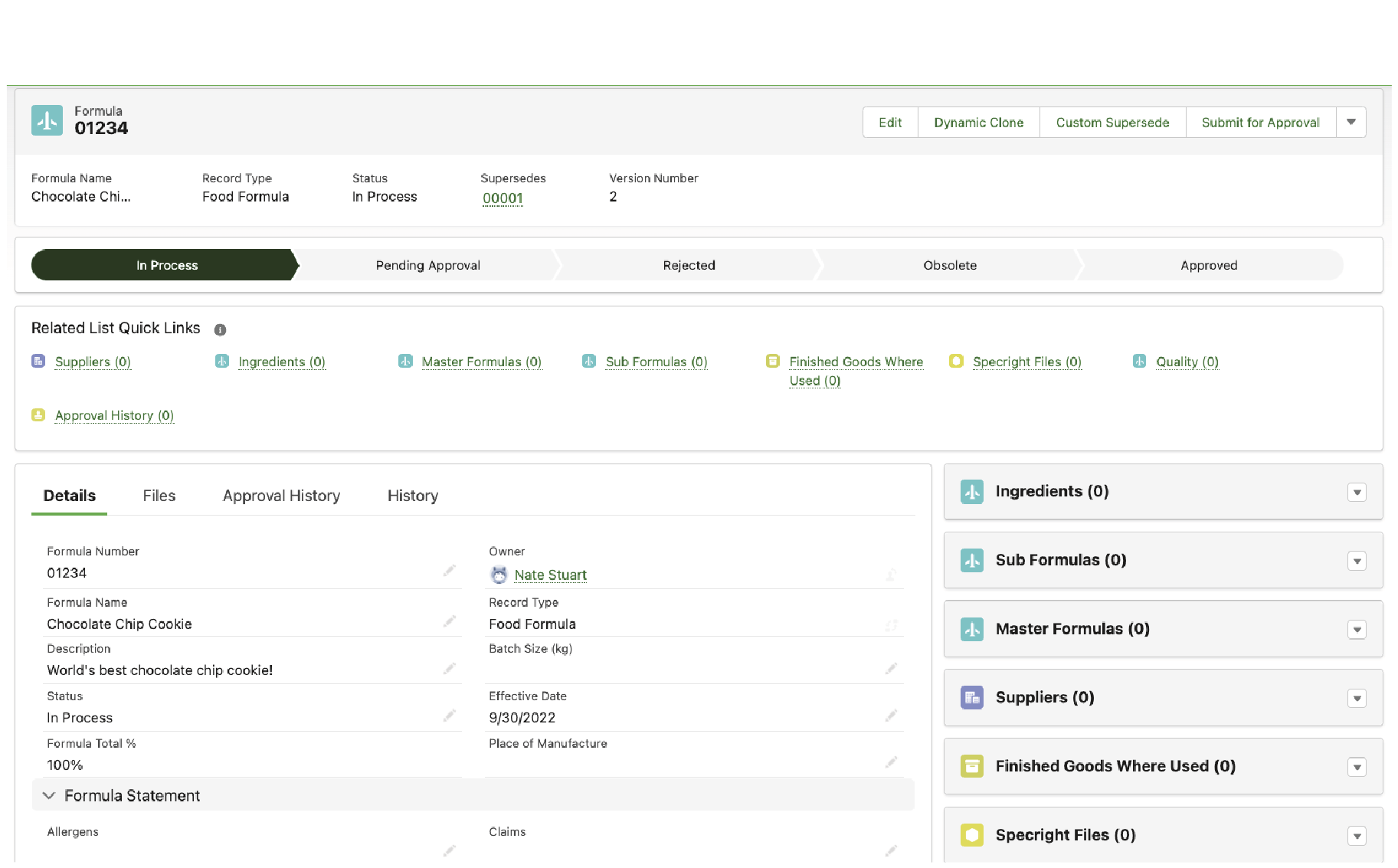 Product Formulation Software | Specright