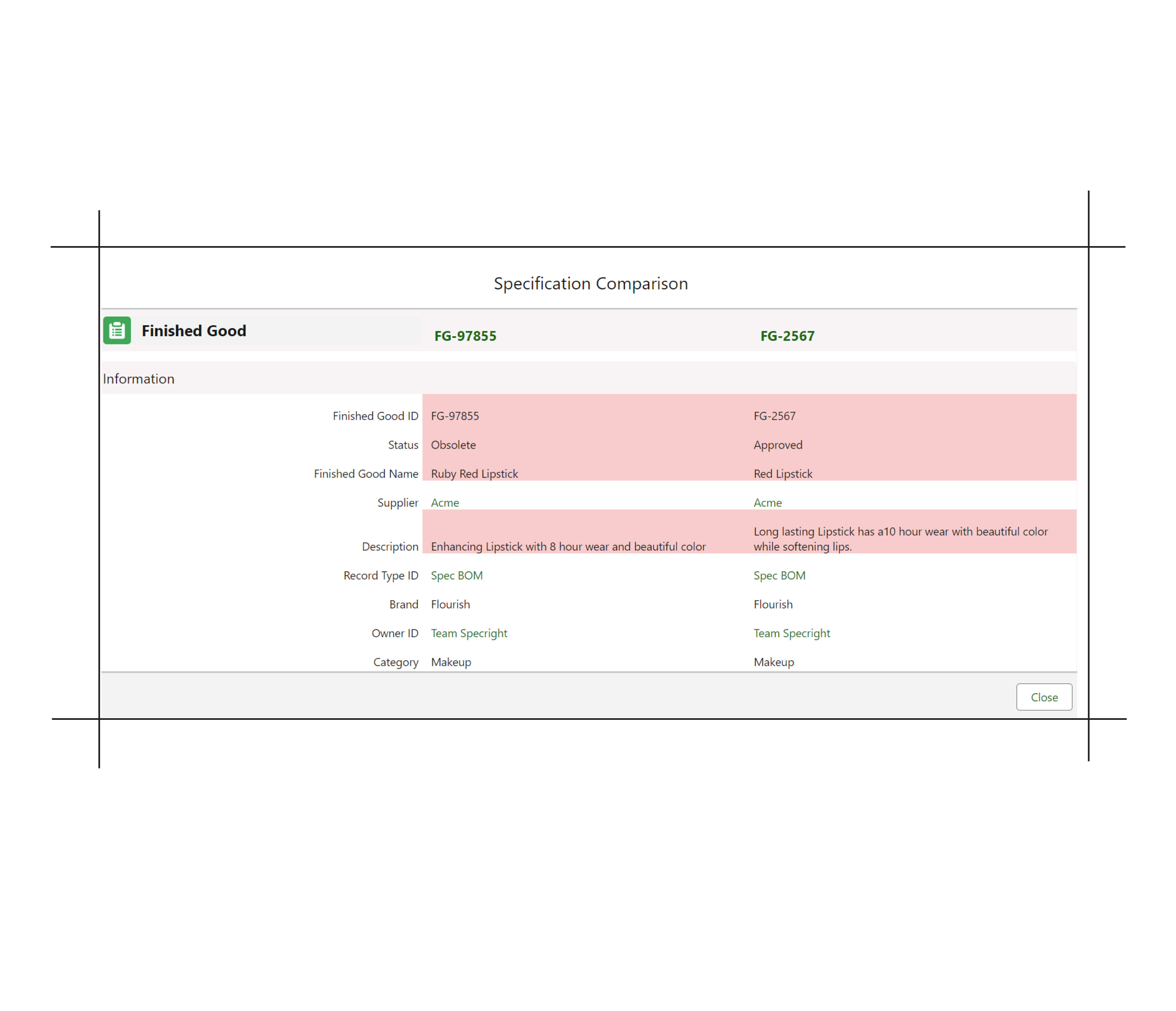 Bill of Materials Management Software | Specright Bill of Materials Management Software | Specright