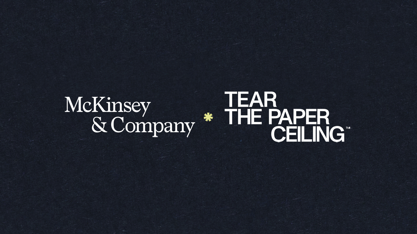 Tear the Paper Ceiling Partner Stories - McKinsey