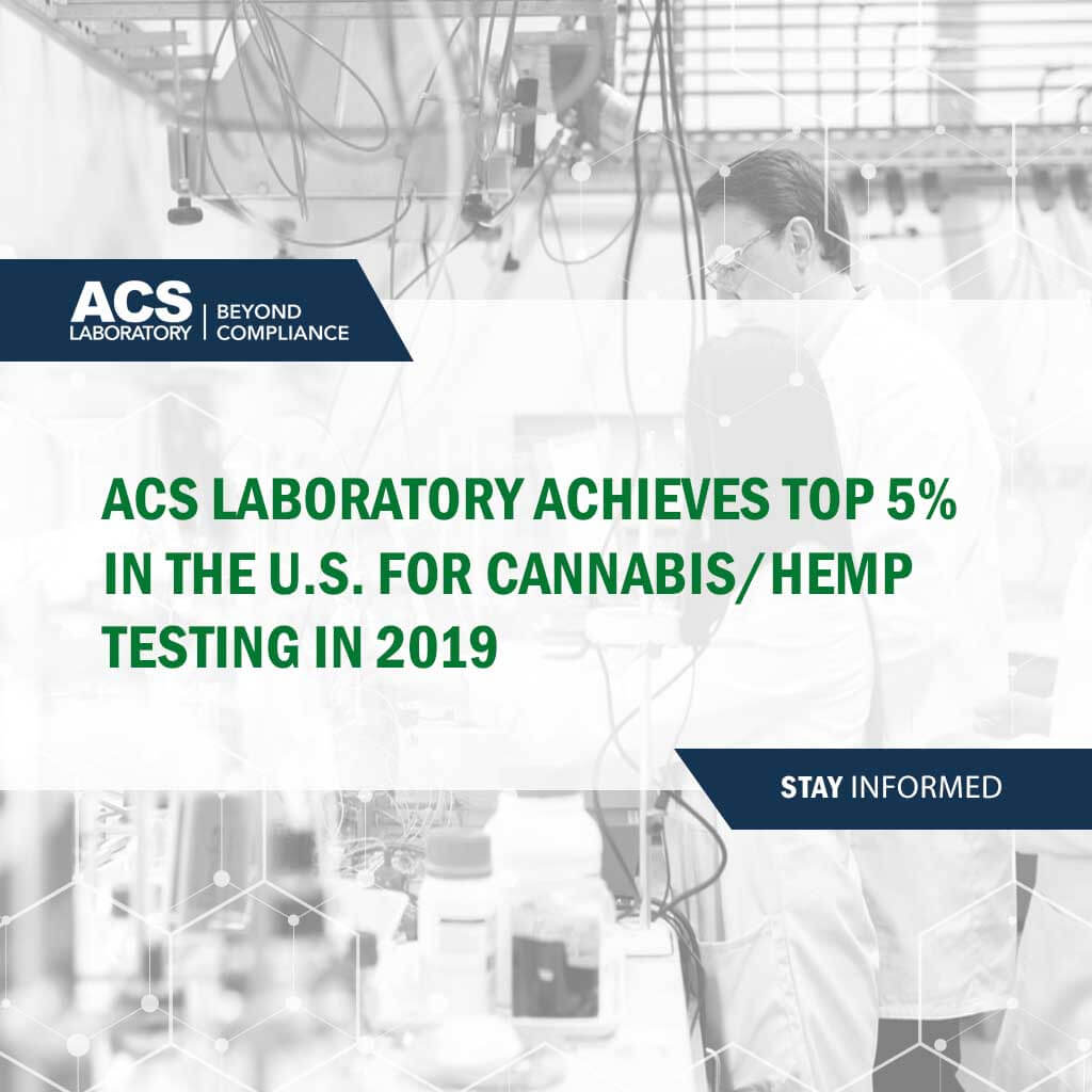 ACS Laboratory Achieves Top 5% in the U.S. for Cannabis/Hemp Testing in ...