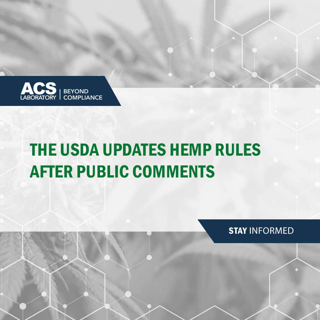 The USDA Updates Hemp Rules After Public Comments
