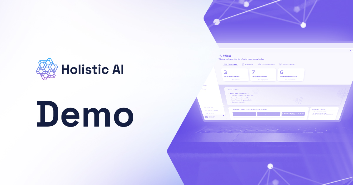 Schedule a call - Holistic AI