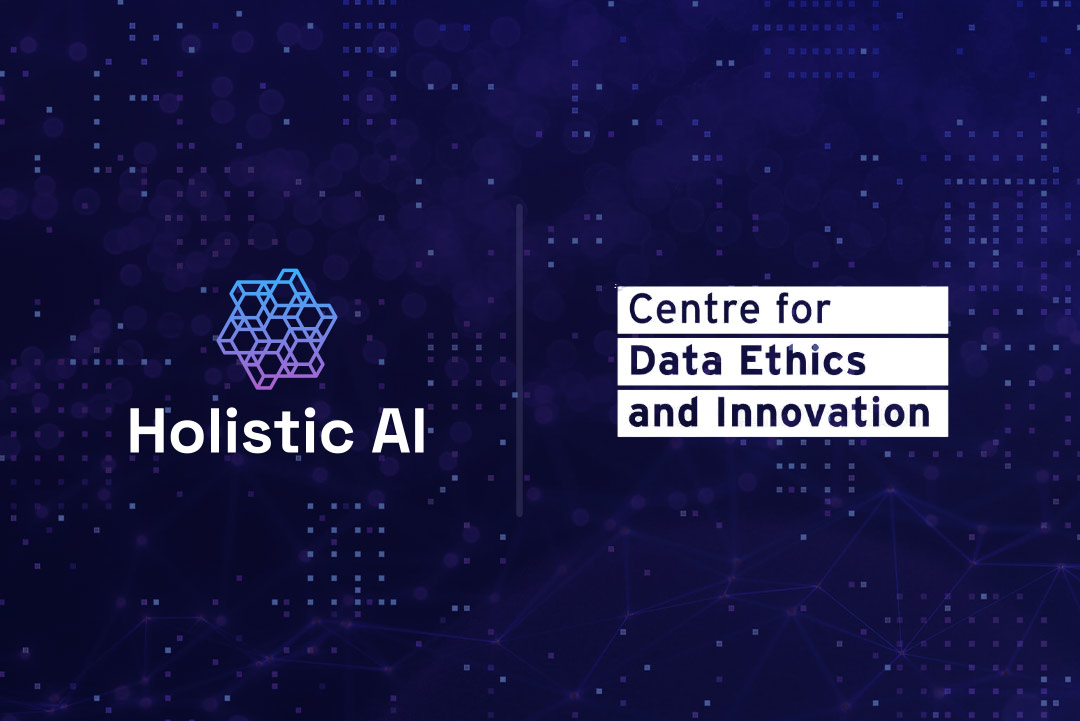 Holistic AI’s Tools Accepted Into the CDEI’s AI Assurance Portfolio