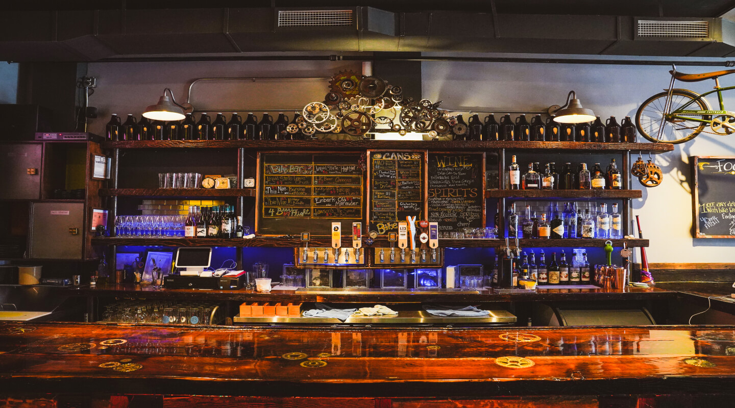 Bike Bar - Custom Commercial Construction - Ithaca, NY