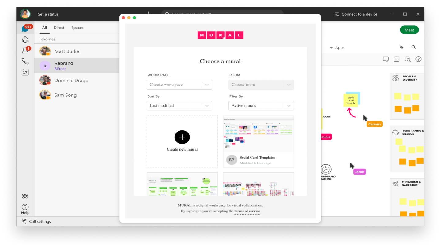 Webex Integration | MURAL