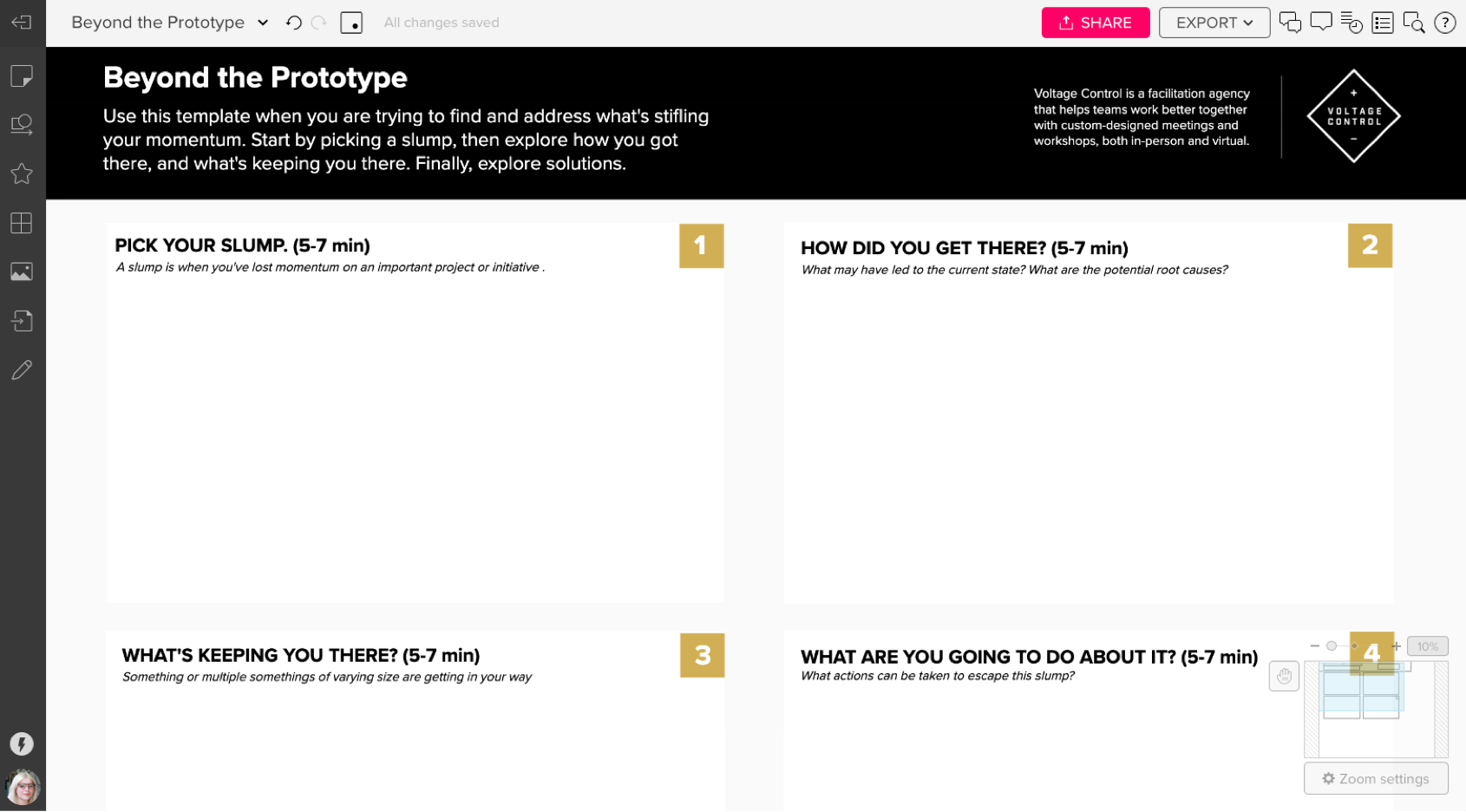 Beyond the prototype template | Mural