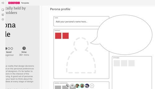 Persona profile Template | MURAL