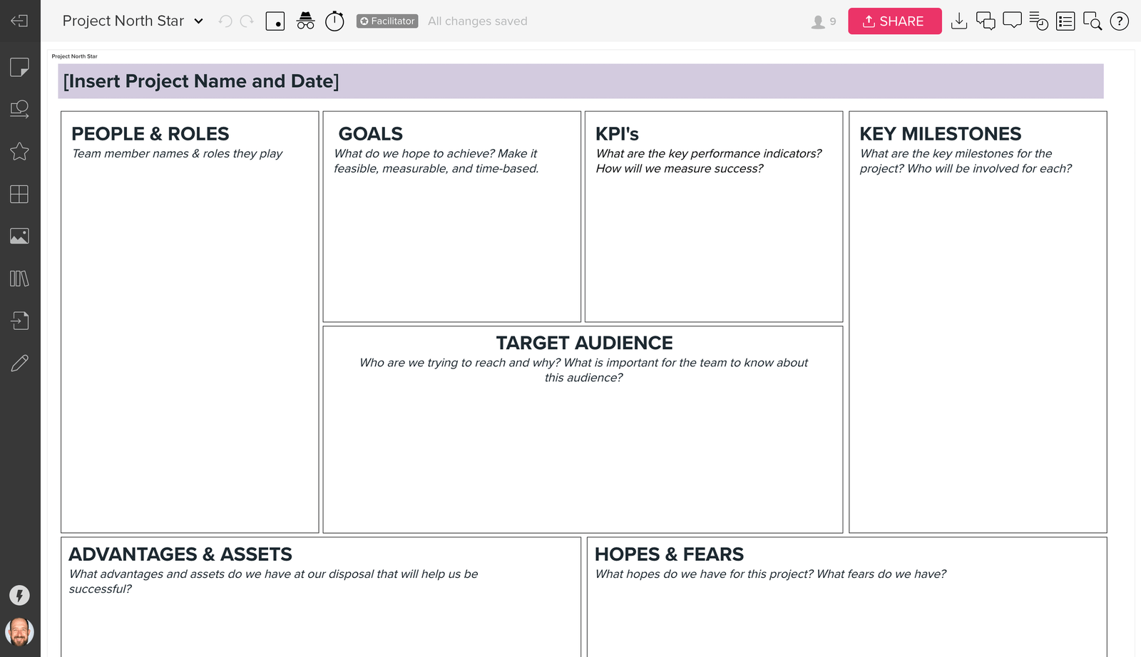 Project north star Template | MURAL