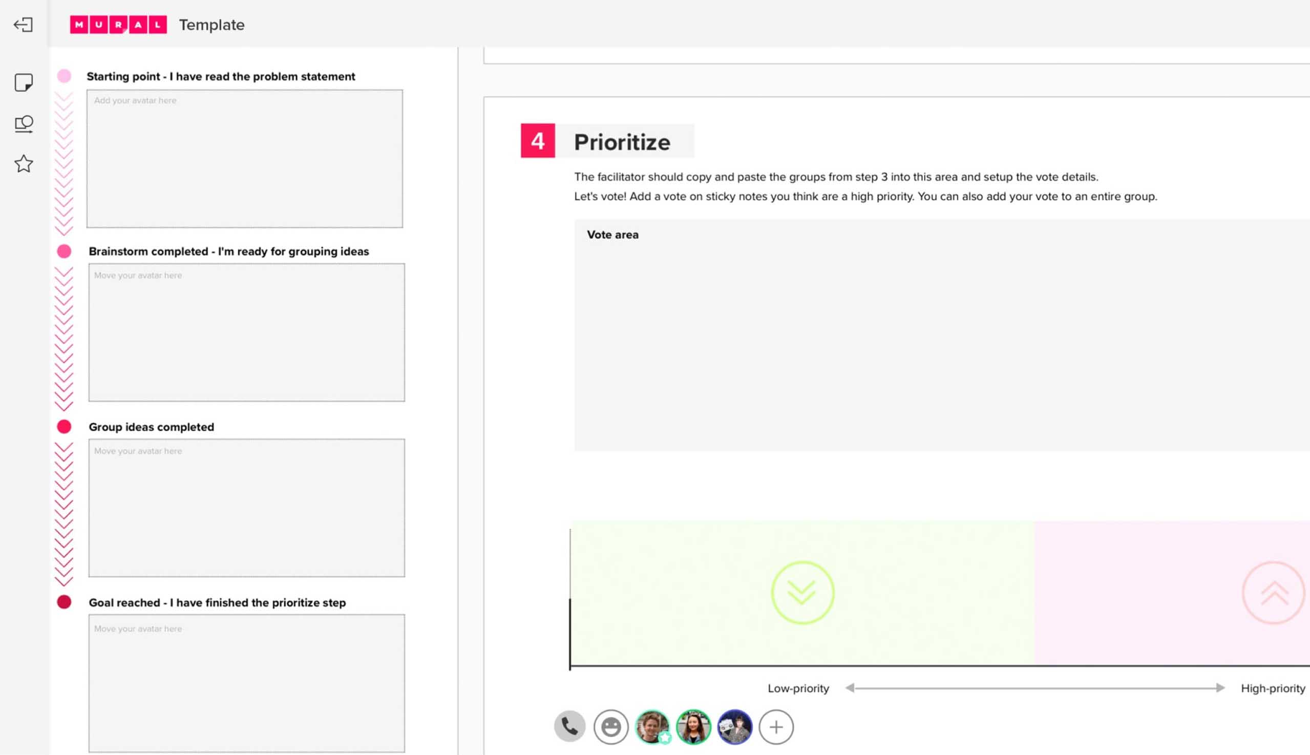 Async brainstorming Template | MURAL