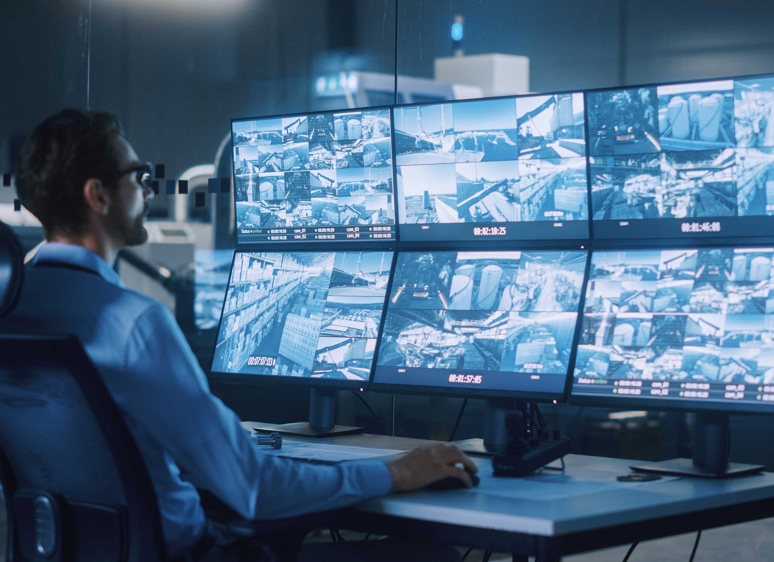 Remote monitored CCTV control room - VIS Systems