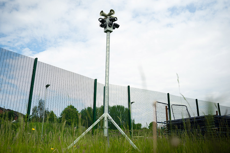 Construction site CCTV - VIS Systems