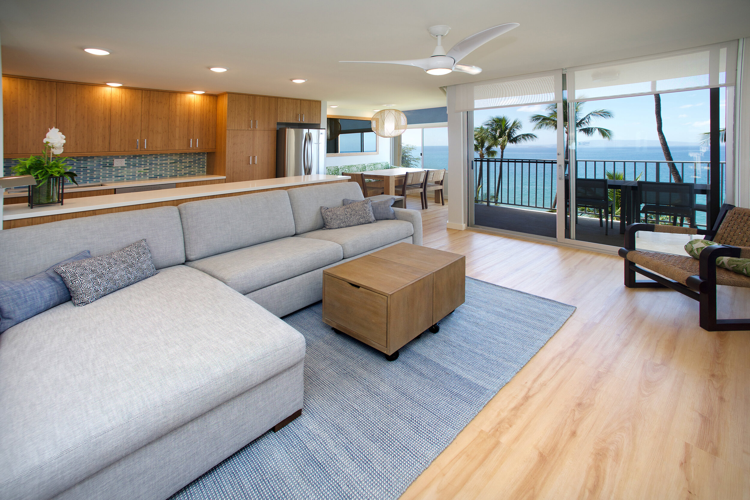 Maui Beachfront Ground Units | The Hale Pau Hana