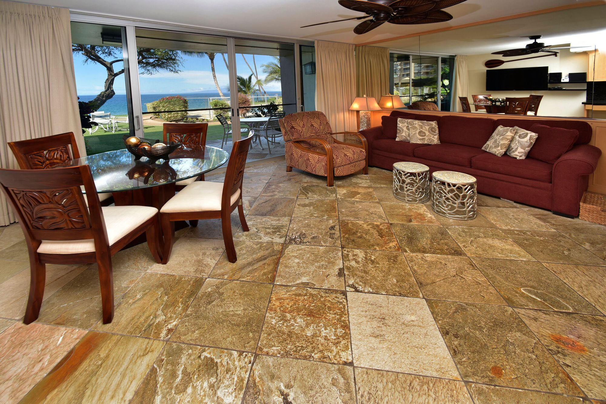 Maui Beachfront Ground Units | The Hale Pau Hana