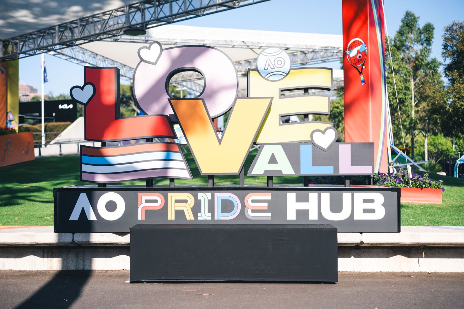 Australian Open 2024 Pride Hub