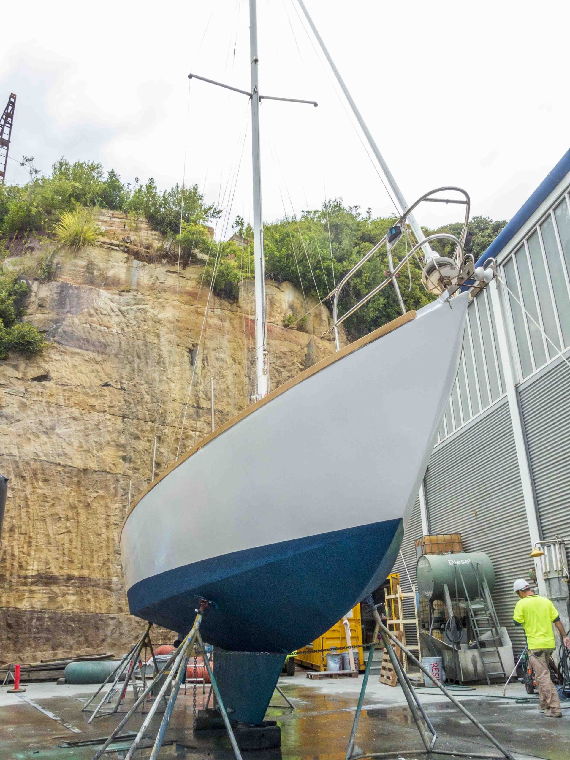 35' STEEL YACHT BORO - Drummoyne Boat Sales