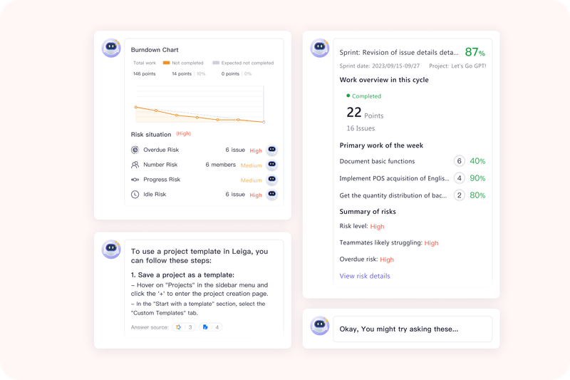 Leiga - Experience effortless project management