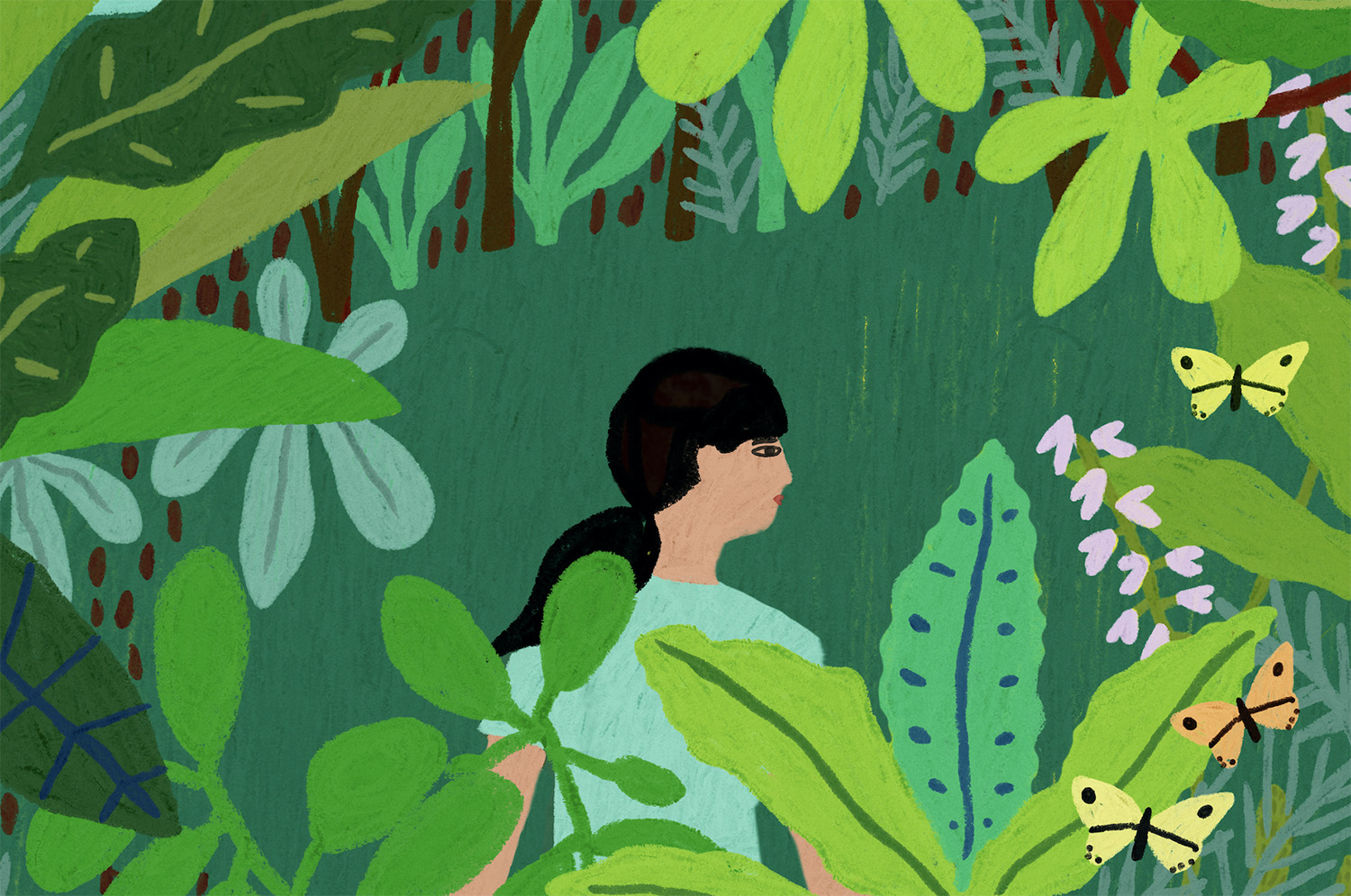 The creations from this artist contain a powerful simplicity