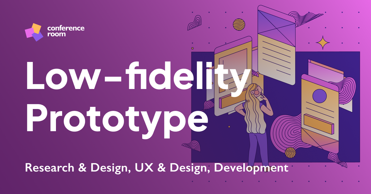Low-Fidelity Prototype Template | The Conference Room